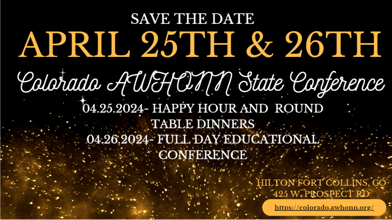 Ft Collins AWHONN Convention 2024 – The Colorado 303!Life